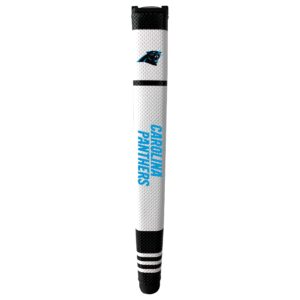 team golf nfl carolina panthers golf putter grip nfl golf putter grip (multi colored) with removable ball marker, durable wide grip & easy to control