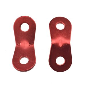 acoeitl aluminum alloy guyline cord adjuster strong tent tensioners rope wind buckle quick set up easy adjust tighten solid grip for camping hiking boat cover canopy shade tarp paracord 12pcs red