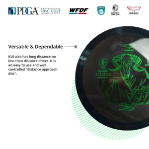 Yikun Disc Golf Mid Range | Professional PDGA Approved Golf | Stable Discs Golf Midrange | 170-175g | Versatile Golf Disc Perfect for Outdoor Games and Competition