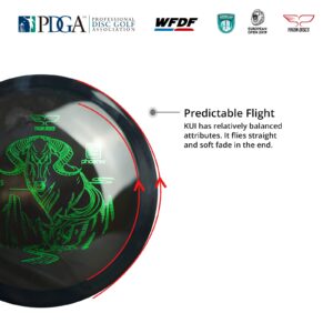 Yikun Disc Golf Mid Range | Professional PDGA Approved Golf | Stable Discs Golf Midrange | 170-175g | Versatile Golf Disc Perfect for Outdoor Games and Competition