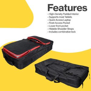 BRENDAZ Lightweight Backpack Bag Case Carry on Compatible with Pioneer DDJ-REV7, DDJ-1000 / SRT and Similar Sized DJ Controllers