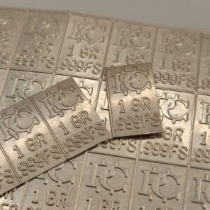 24 1 Grain Silver Bars