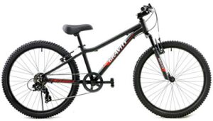 gravity nugget 24 inch wheel kids multi speed front suspension mountain bike