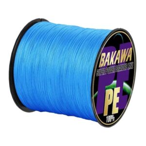 fishing lines 4 braided fishing line 300m 100m pe multifilament carp sea saltwater floating wire accessories fishing tool (color : blue, size : x4 100m 10lb 0.4)