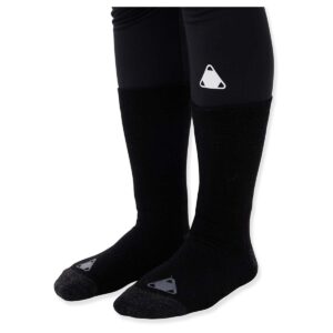 tobe ferox merino sock (jet black - size 7-10)