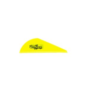 bohning blazer vane 50 pack neon yellow, 2''