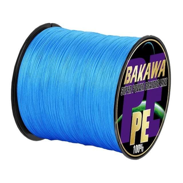 Fishing Lines 4 Braided Fishing Line 300M 100M PE Multifilament Carp Sea Saltwater Floating Wire Accessories Fishing Tool (Color : Blue, Size : X4 300M 35LB 3.0)