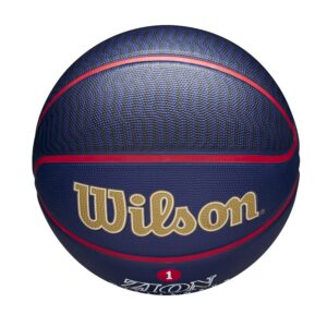 WILSON NBA Player Icon Outdoor Basketball - Zion Williamson, Size 7-29.5"