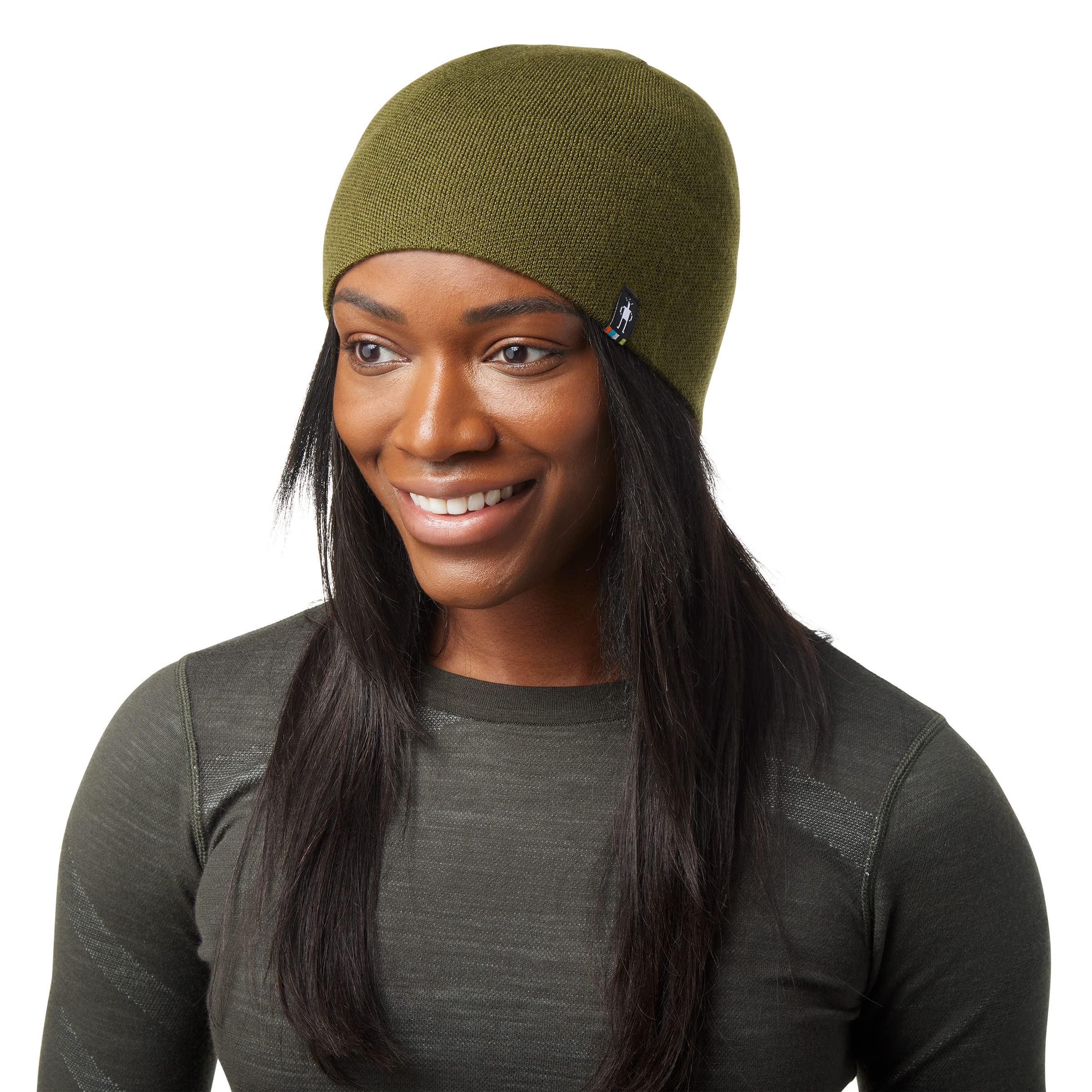 Smartwool Merino Wool The Lid For Men and Women, Winter Moss, One Size