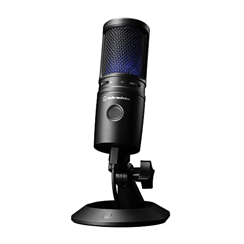 Audio-Technica AT2020USB-X Cardioid Condenser USB Microphone, Black