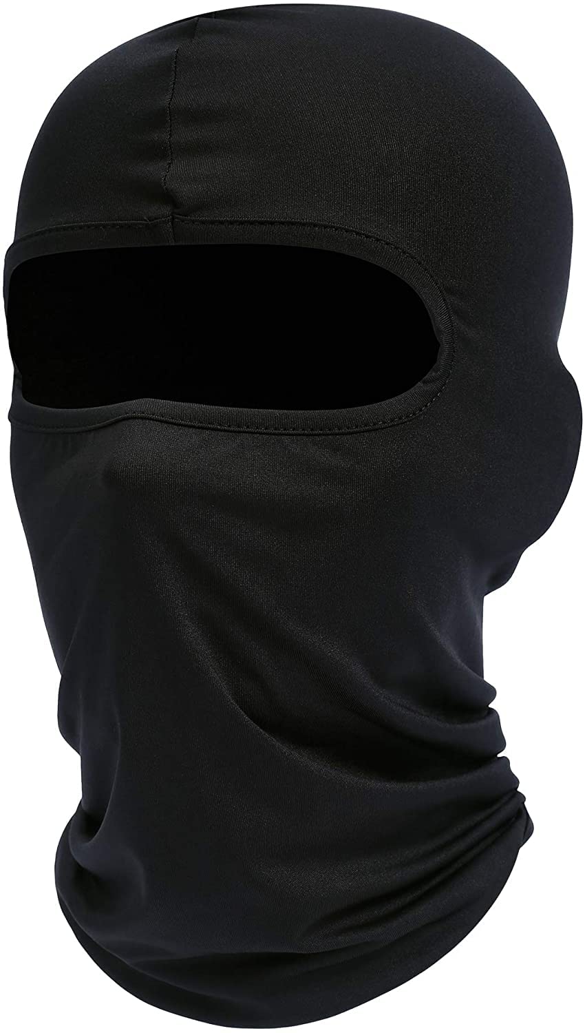 Bluelans Balaclava Face Mask, Summer Cooling Neck Gaiter, UV Protector Motorcycle Ski Scarf for Men/Women, Mask (Black) One Size