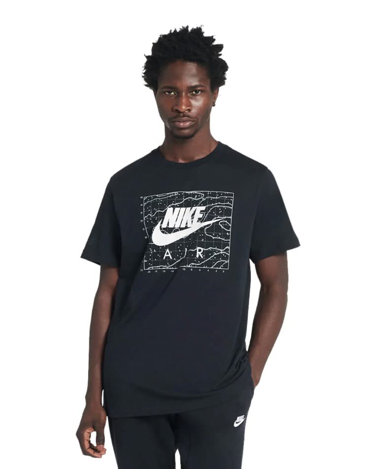 Nike Men's Air HBR Black T-Shirt - 2XL