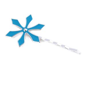 funboat orihime inoue hair clip - anime snow hairpin - 0.23in shun shun rikka hair clip for halloween costume, cosplay, daily use, and fans