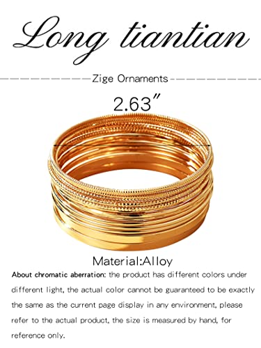 Long tiantian Gold Bracelets for Women Gold Bracelet Stack Pulseras para Mujer Indian Jewelry Sets for Women Gold Bangles for Women Bracelets for Women Bracelets