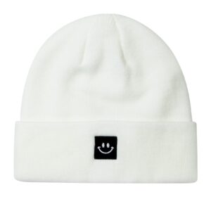 Paladoo Knit Beanie Hat White/Black 2Pack