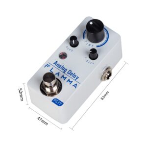 FLAMMA FC17 Analog Delay Pedal Vintage Delay Effects Electric Guitar Pedal True Bypass