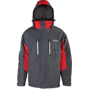 surface jacket - charcoal red xl