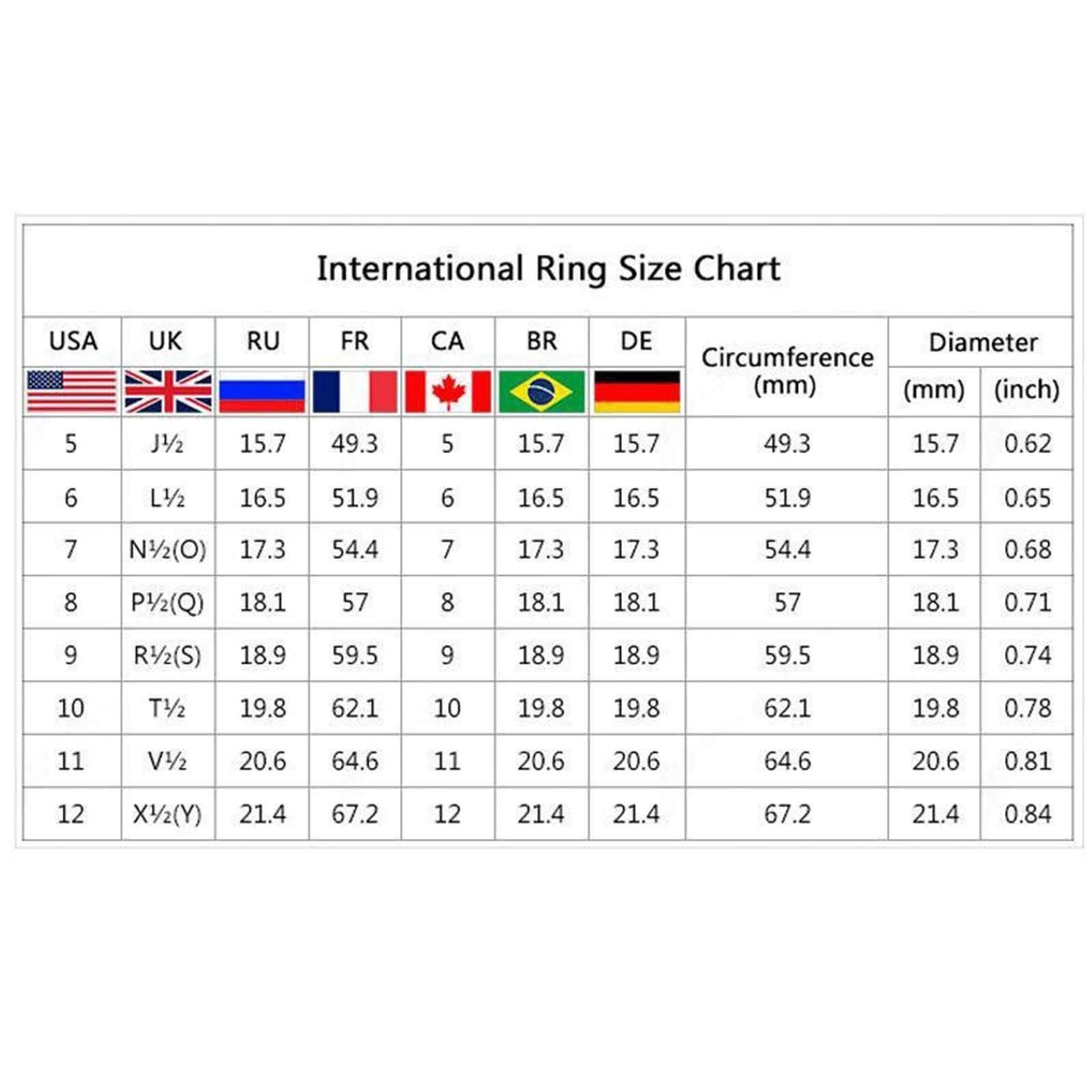 Women's Square Simulated Diamond Ring CZ Engagement Ring Zircon Wedding Band Elegant Jewelry (Gold, 8)