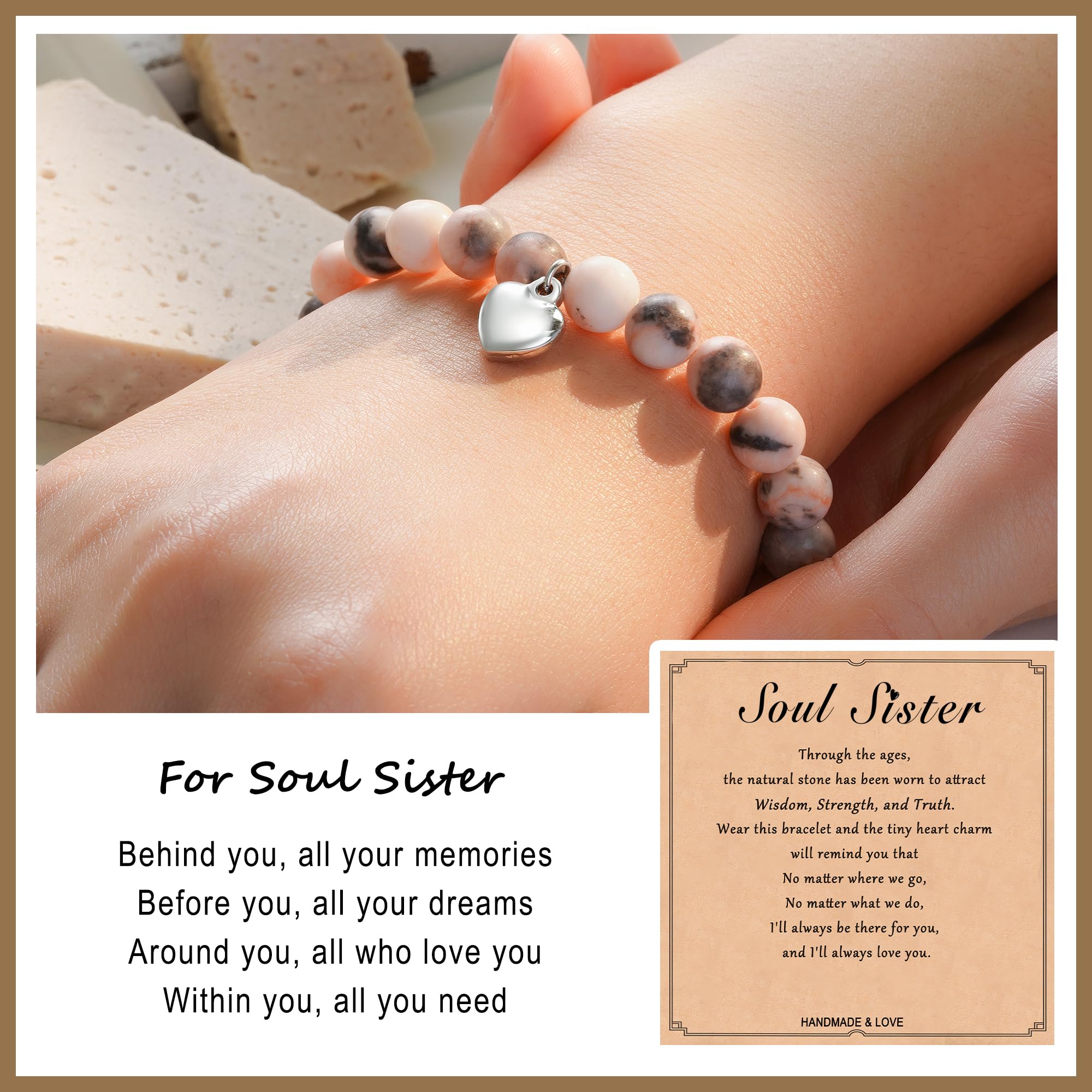 HGDEER Soul Sister Gifts for Women