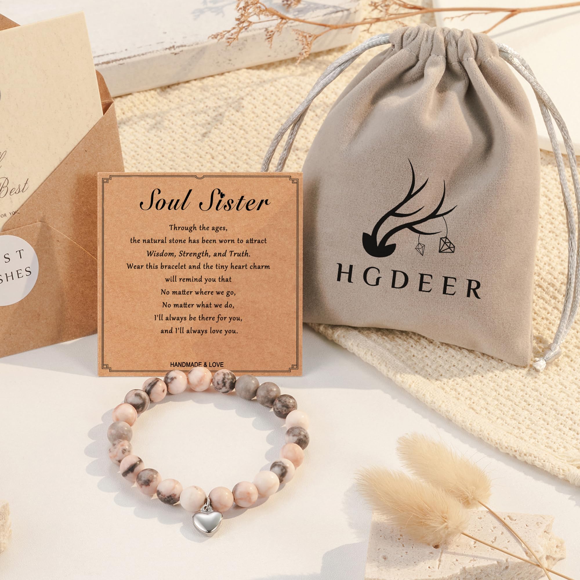 HGDEER Soul Sister Gifts for Women