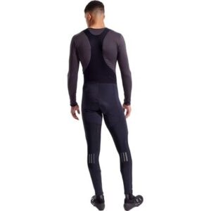 PEARL IZUMI Men's Cycling Bib Tights, High-Stretch Fabric & Water-Resistant, AmFIB, Insulated with Elite Levitate Chamois, Black, Large