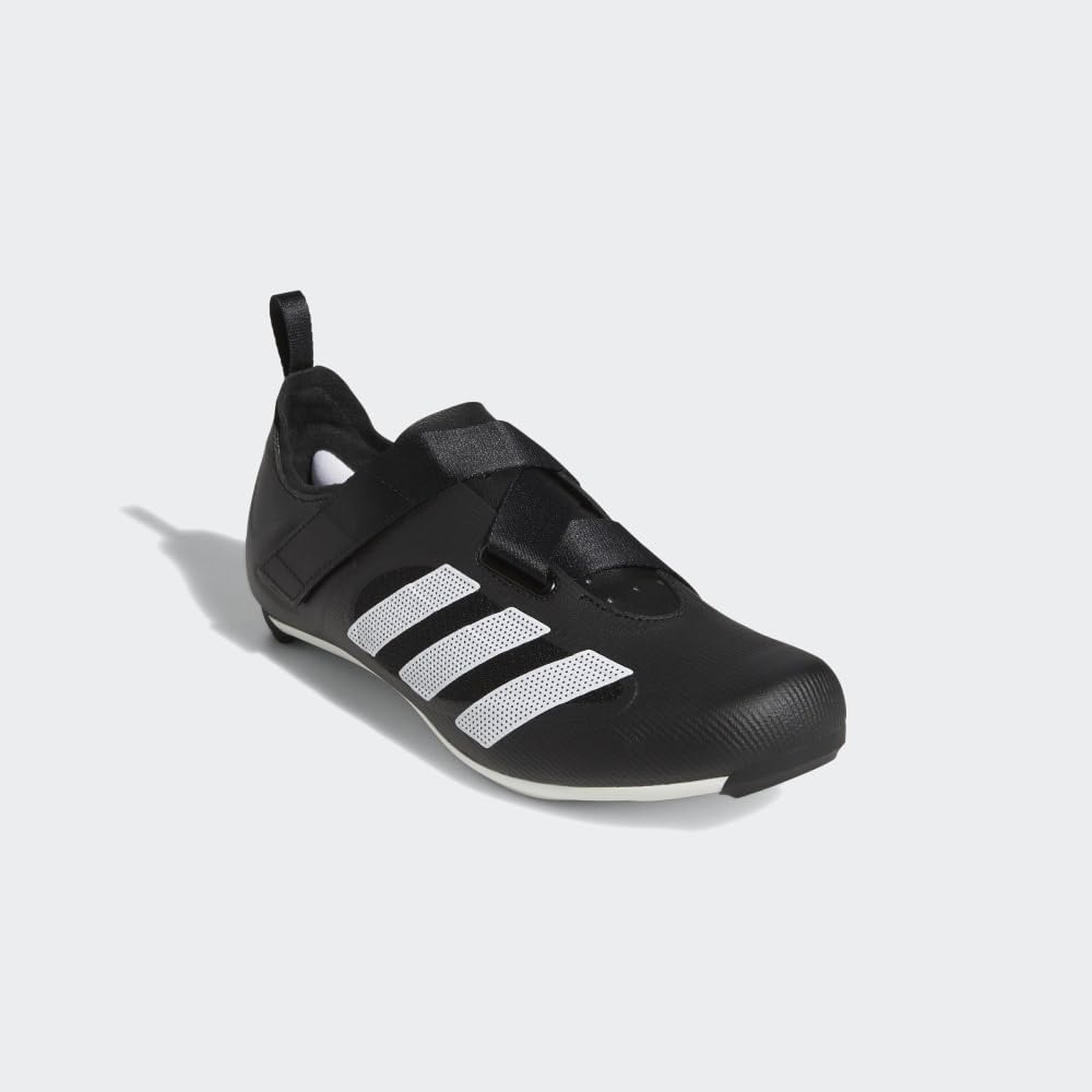 adidas Unisex The Indoor Sneaker, Black/White/White, 4 US Men