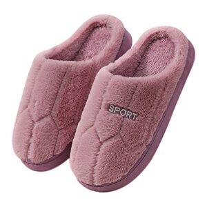 womens winter warm slipper,slip on faux fur fluffy house shoes non slip comfort indoor outdoor womens slippers