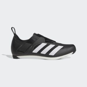 adidas Unisex The Indoor Sneaker, Black/White/White, 4 US Men