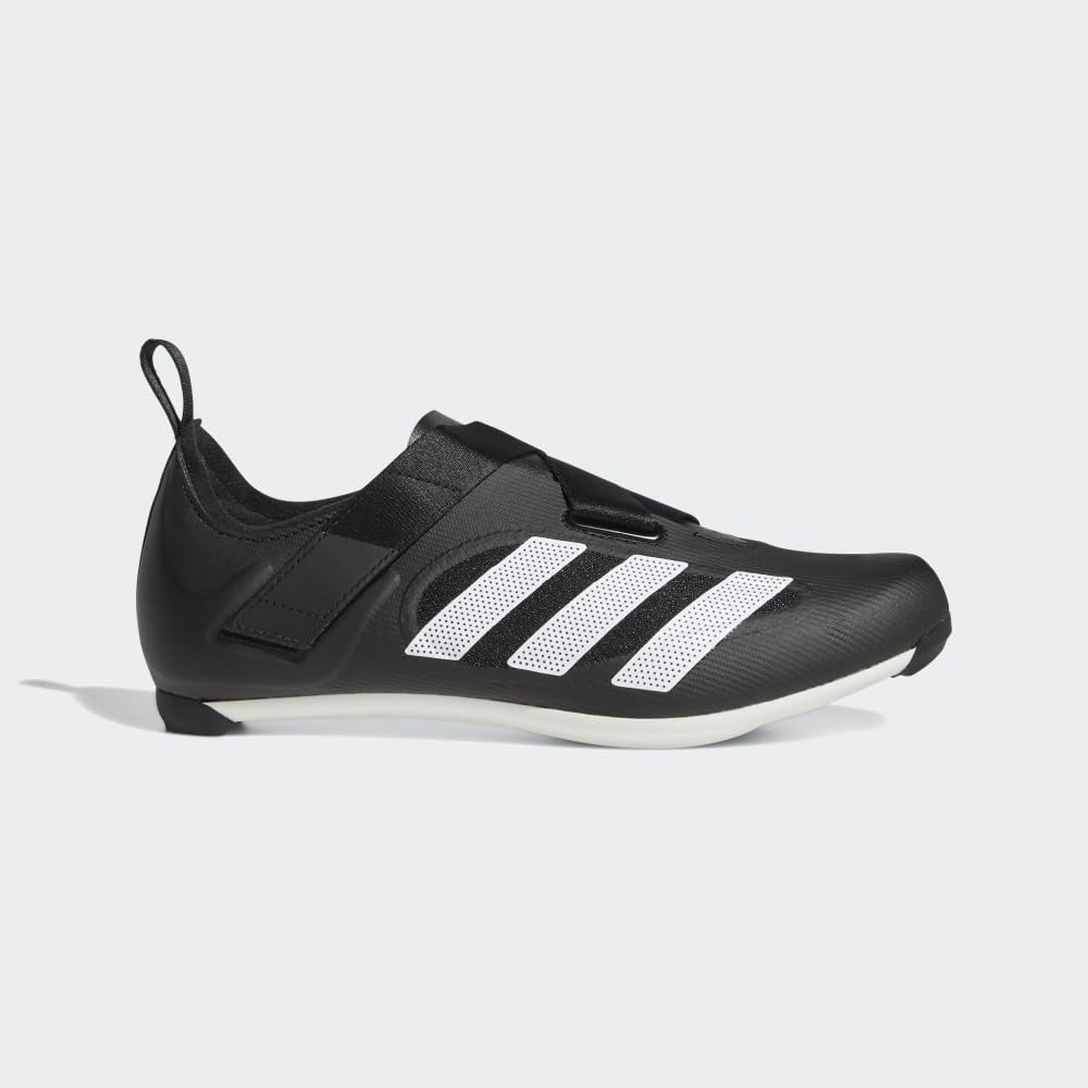 adidas Unisex The Indoor Sneaker, Black/White/White, 5.5 US Men