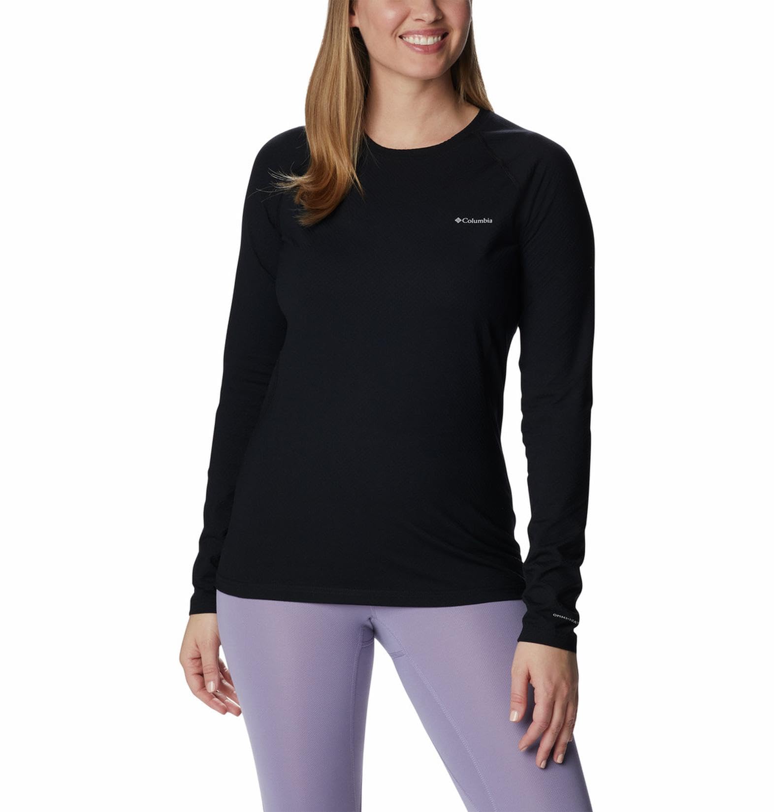 Columbia Omni-Heat™ Infinity Knit Long Sleeve Crew Black XL