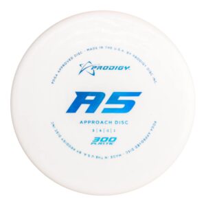 prodigy disc 300 a5 | slightly overstable disc golf approach | improve your approach shots | straight flying disc golf putter | comfortable backhand or forehand | great beginner disc | colors may vary