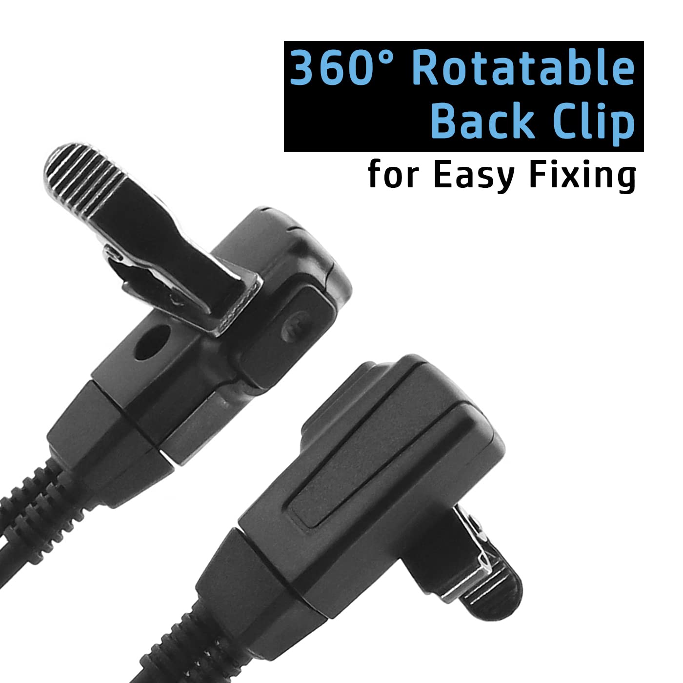 NEWASHAN 2X G-Style Clip Earpiece Headset Mic PTT for Cobra microTalk Radio ACXT145 ACXT345 ACXT545 ACXT645 CX112 CXT345 CXT385 CXT395 CXT565 CXT645 CXT1045 CXY900 PR270 PX655 PX880 RX380 RX385 RX680