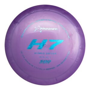 Prodigy Disc 500 H7 | Very Understable Disc Golf Driver | Easy Distance with Understable Flight | Durable 500 Plastic | Great Beginner Disc Golf Fairway Driver | 170-176g | Colors May Vary