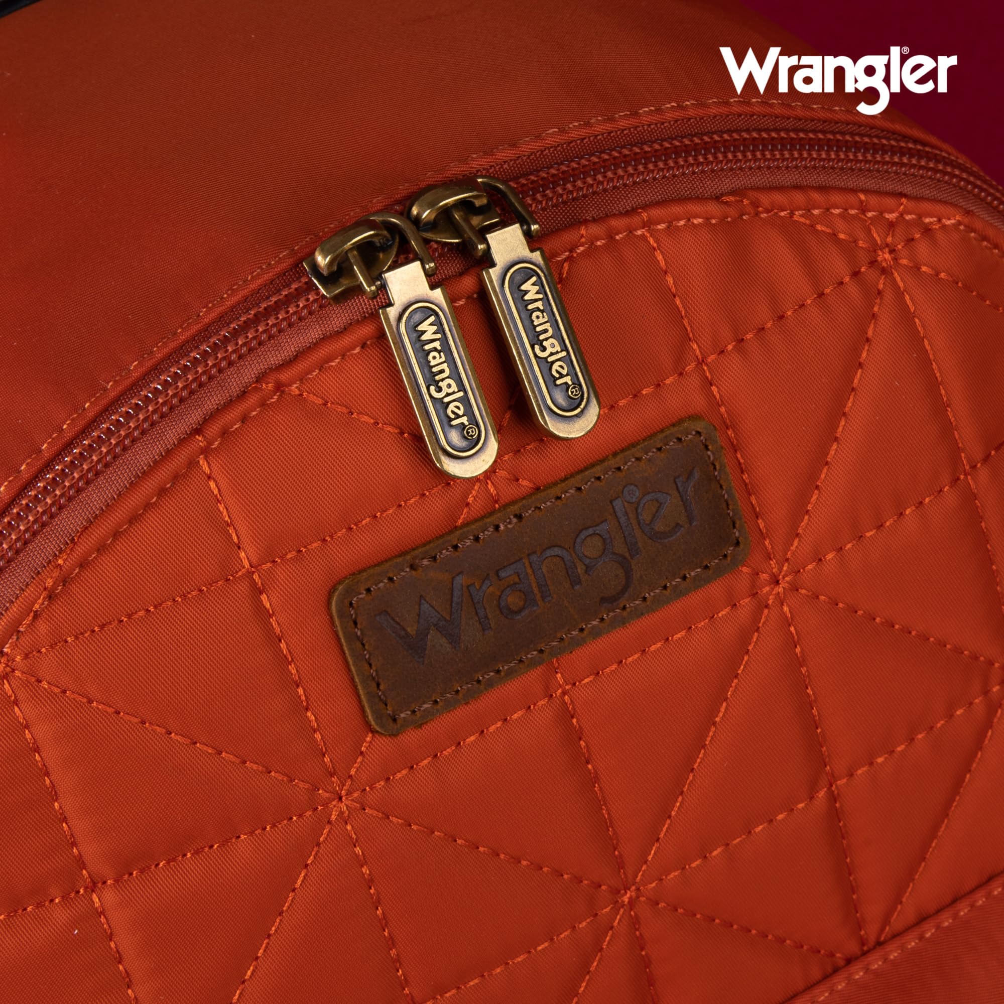 Montana West × Wrangler Backpack Purse for Women Quilted Backpack for Travel