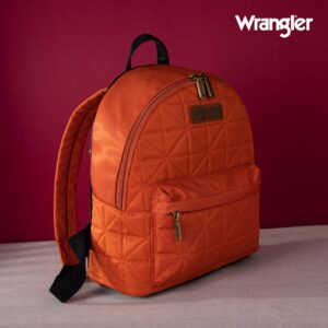 Montana West × Wrangler Backpack Purse for Women Quilted Backpack for Travel