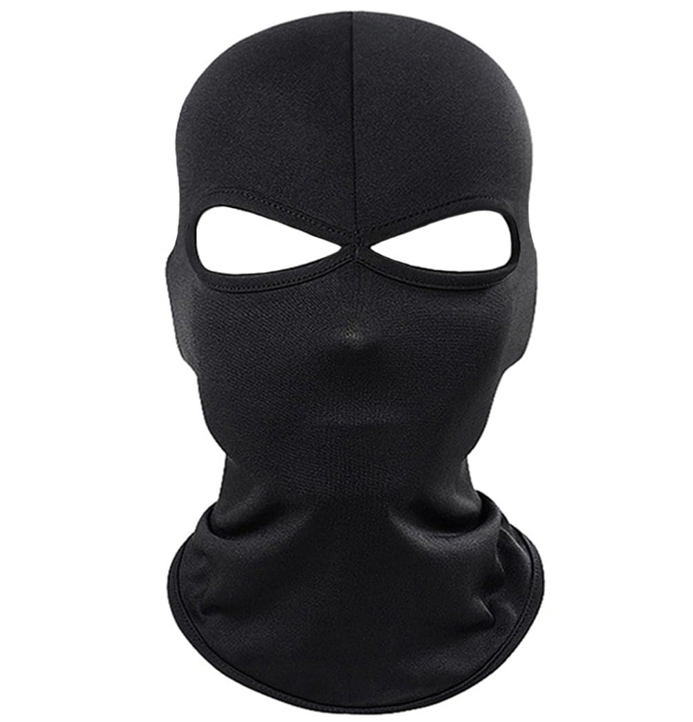 bodbop Balaclava Ski Face Mask Windproof Full Head Mask Sun UV Protection Face Cover for Men Women Outdoor Sports Cycling (Black)