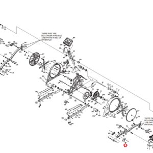 Right Roller Cover 001186-E Works with Vision Fitness X6200HRT X6100 X6200 X6000 Elliptical