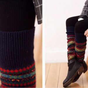 Lucky staryuan Women Wool Knit Leg Warmer Boot Warmer(4Pairs)