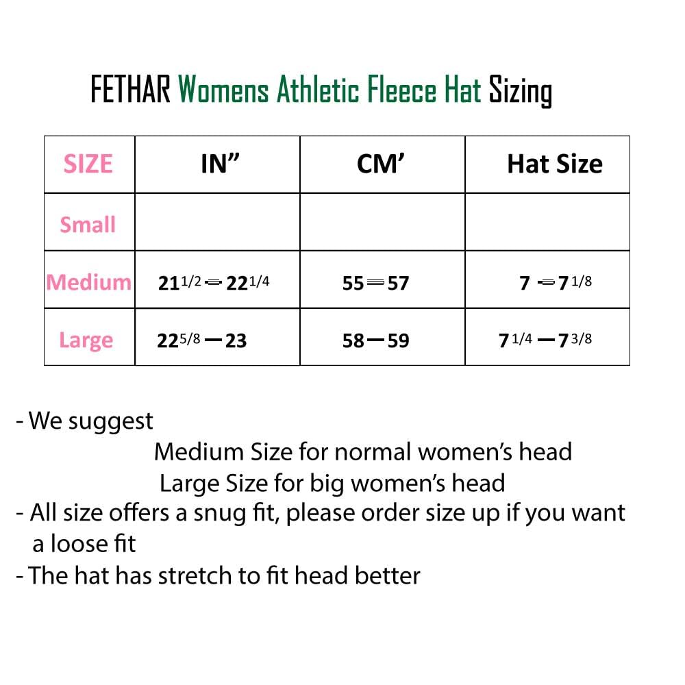 FETHAR Womens Athletic Winter Hat with Ponytail Hole - Fleece Running Hat for Womens (Athletic Grey Heather)