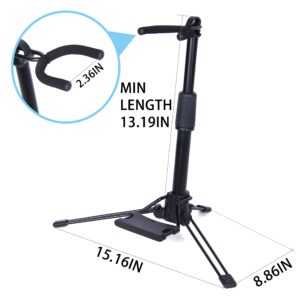 GEEK Professional EWI Stand | Aerophone&Electronic Wind Instrument Stand holder | Foldable&Stable Metal Stand | Adjustable Height | Antiskid designed Tripod Stand | For AKAI Roland Yamaha EWI series