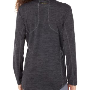 Ariat Female Rebar Evolution 1/2 Zip Top Black Small