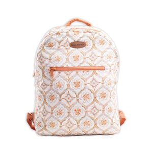 maison d' hermine backpack cotton shoulder backpack with small pouch lightweight bag for travel work beach perfect for women & men (fair isle)