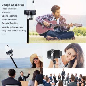 Wireless-Lavalier-Microphone Charging-Case for iPhone - ipad YouTube TikTok Podcast Video Recording Conference Vlogging Church Interview Teaching 2 in 1 Plug-Play Mic