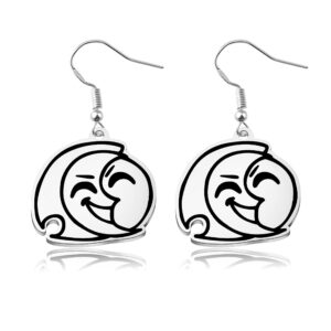 the owl house inspired moony and the collector earring gal pals gift ena and the owl house gift (moony earrings)