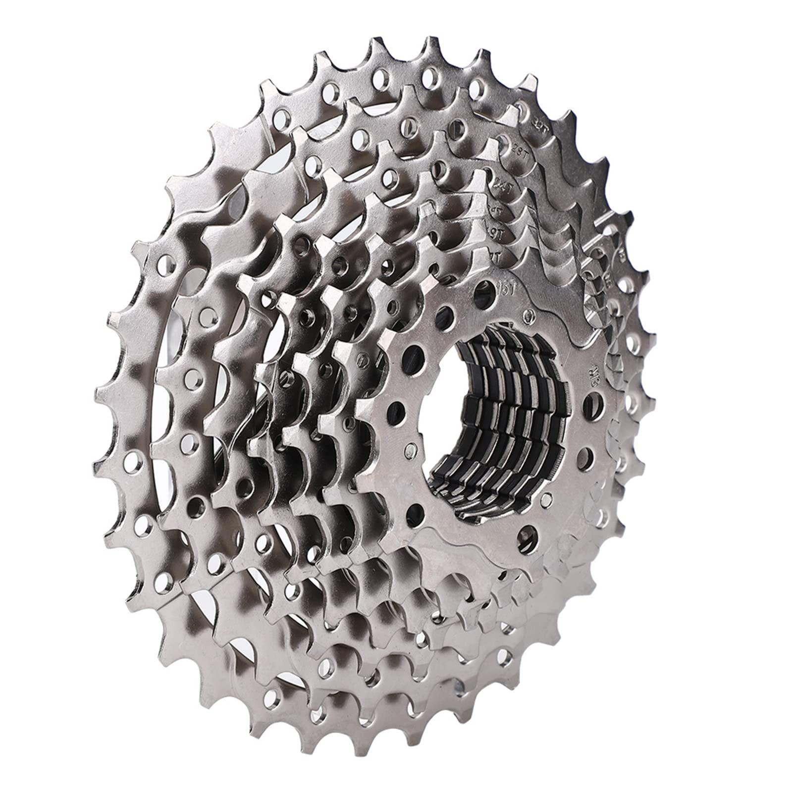 Bike Freewheel Cassette Sprocket, 9/10/11/12 Speed 32/36/42/46T Road Bicycle Replacement Accessories, Bicycle Multiple Freewheel,Bike Sprocket(9S 11-32T), Freewheel Bike Cassette Road 11-32T Spro