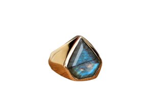 diamond cut labradorite ring 925 solid sterling silver, copper ring, gift ring, handmade boho gemstone ring, mens ring, women signet ring (sterling silver, 7.5)