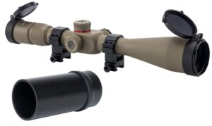 monstrum g2 6-24x50 ffp rifle scope | flat dark earth | monstrum ss-h scope sunshade | bundle