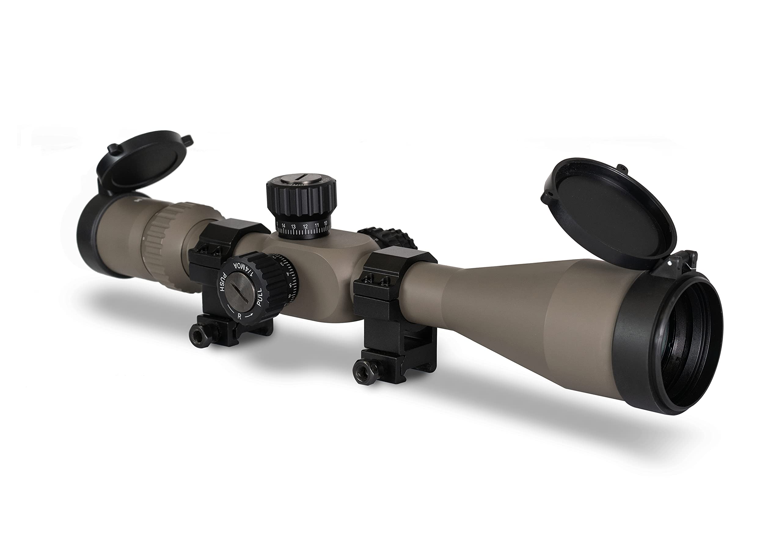 Monstrum G3 4-16x50 FFP Rifle Scope | Flat Dark Earth | Monstrum SS-H Scope Sunshade | Bundle