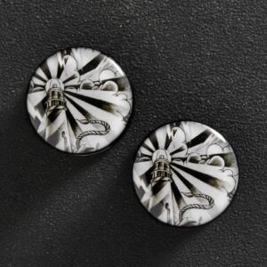 POBAISITER 2 PCS Resin Acrylic Gauges for Ears Body Piercing Jewelry for Women Men