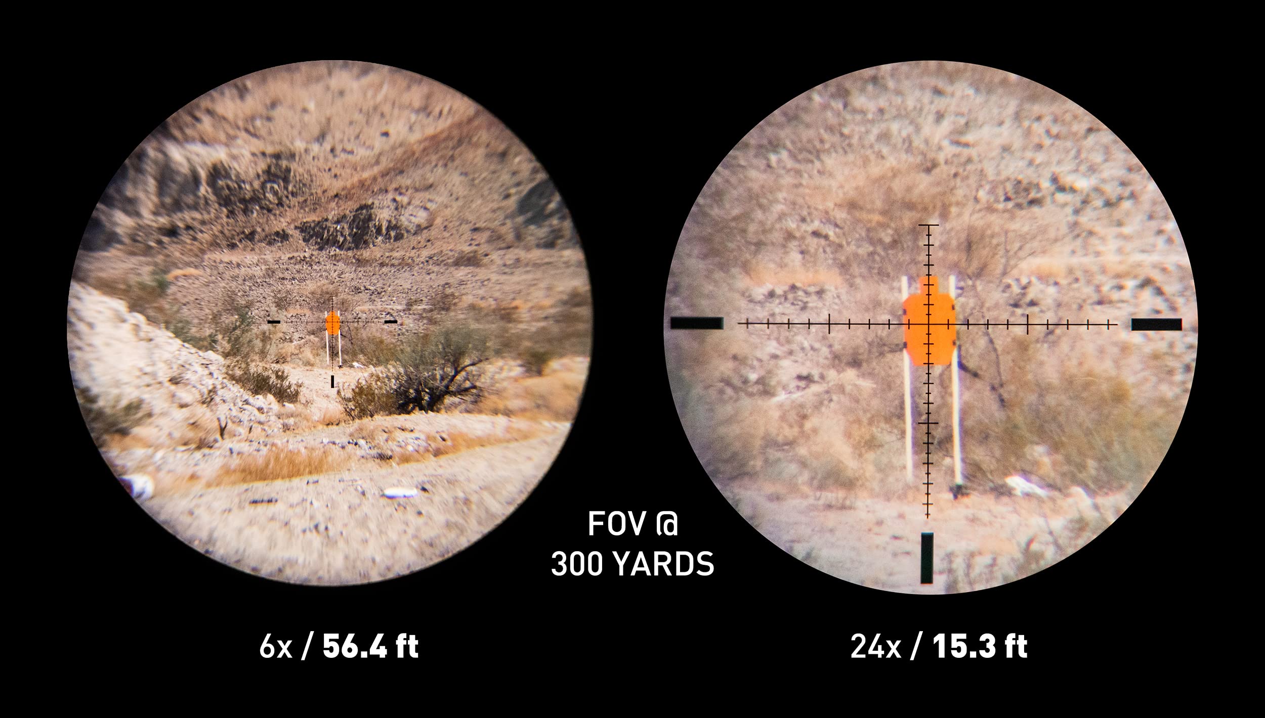 Monstrum G2 6-24x50 FFP Rifle Scope | Flat Dark Earth | Monstrum SS-H Scope Sunshade | Bundle